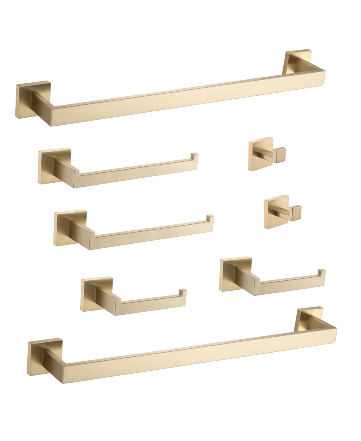 Click here for Rainsken 8 - Piece Bathroom Hardware Set  Stainles... prices