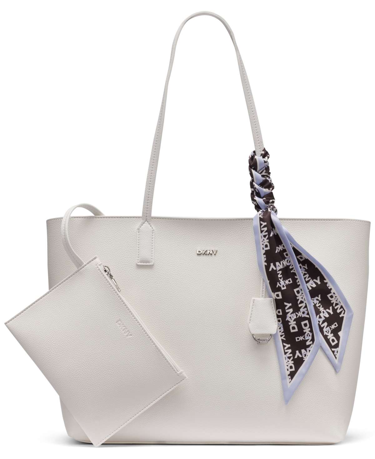 Click here for Dkny Saige East-West Large Tote Bag - Marshmallow prices