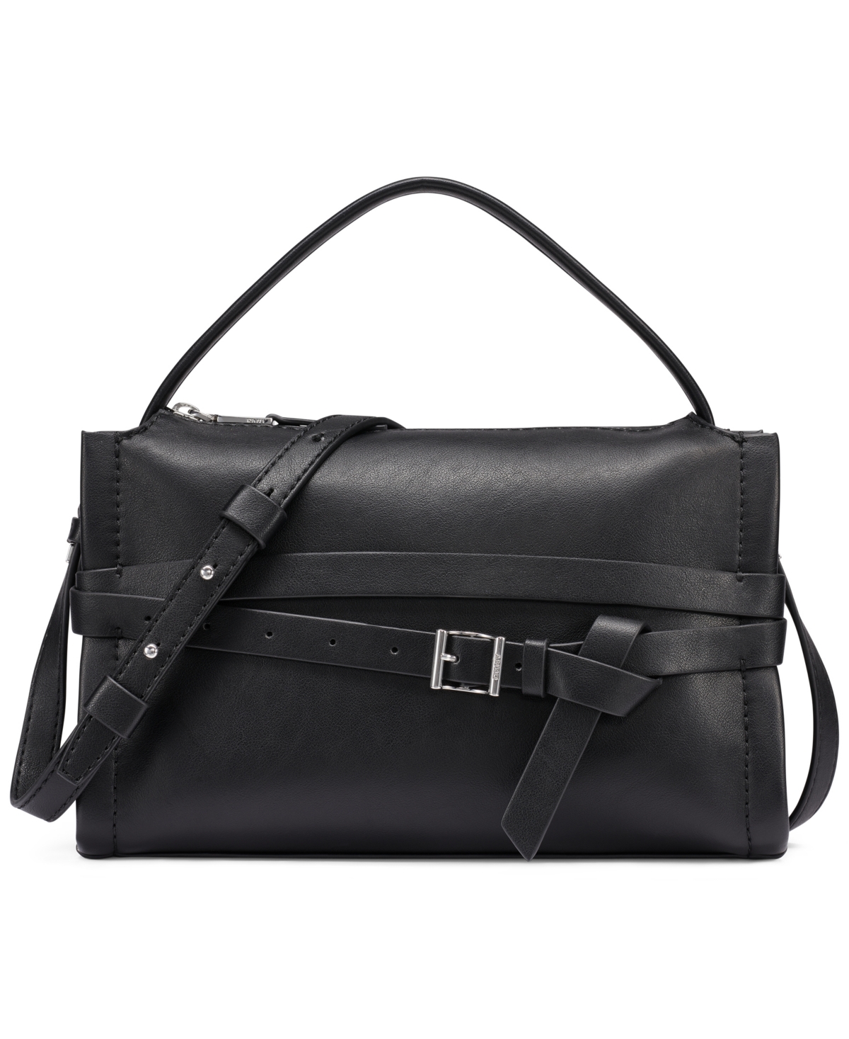 Click here for Dkny Bridie Small Crossbody Bag - Black/Silver prices