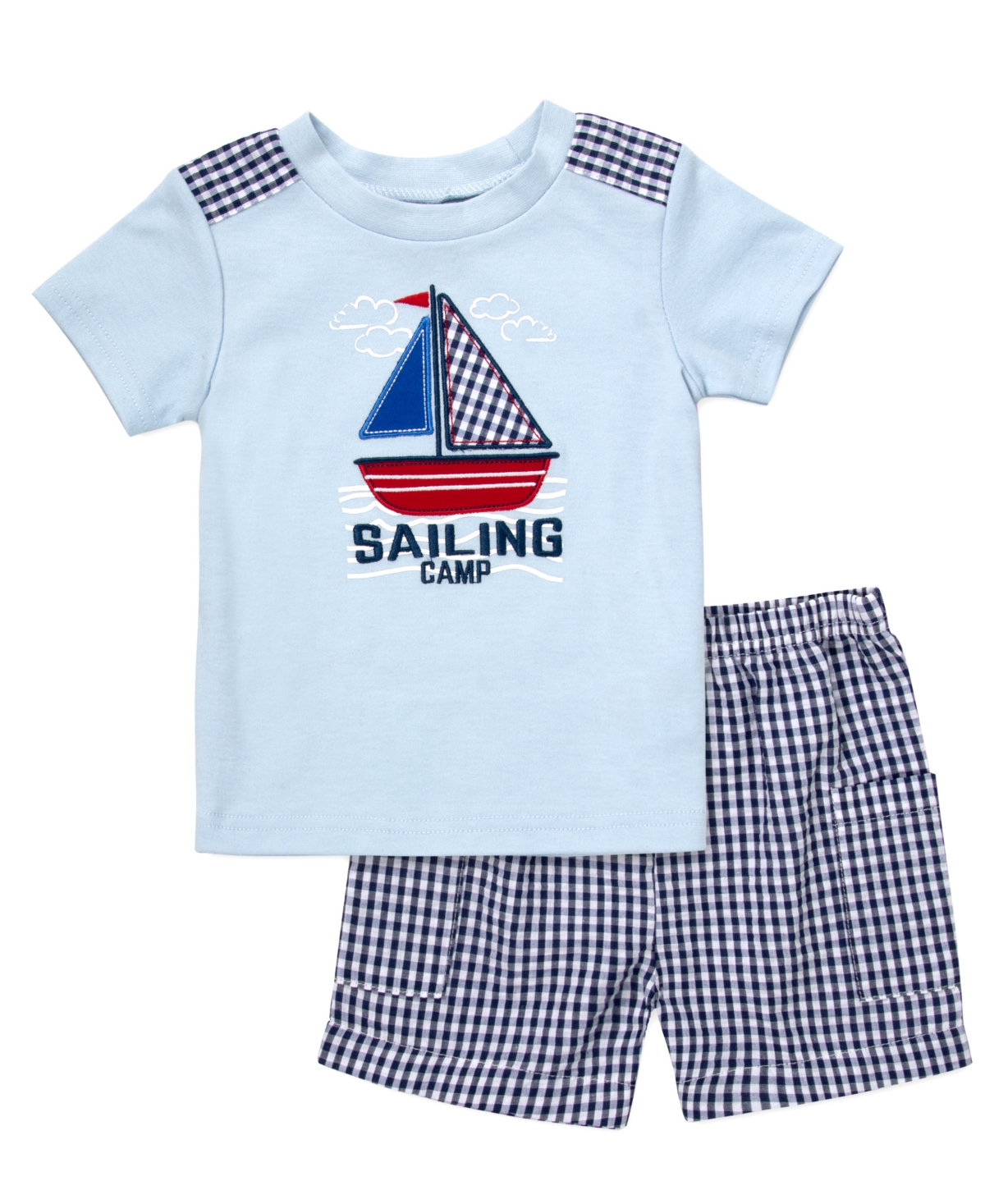 Click here for Baby Essentials Baby Boys Sailboat Crewneck T-Shir... prices