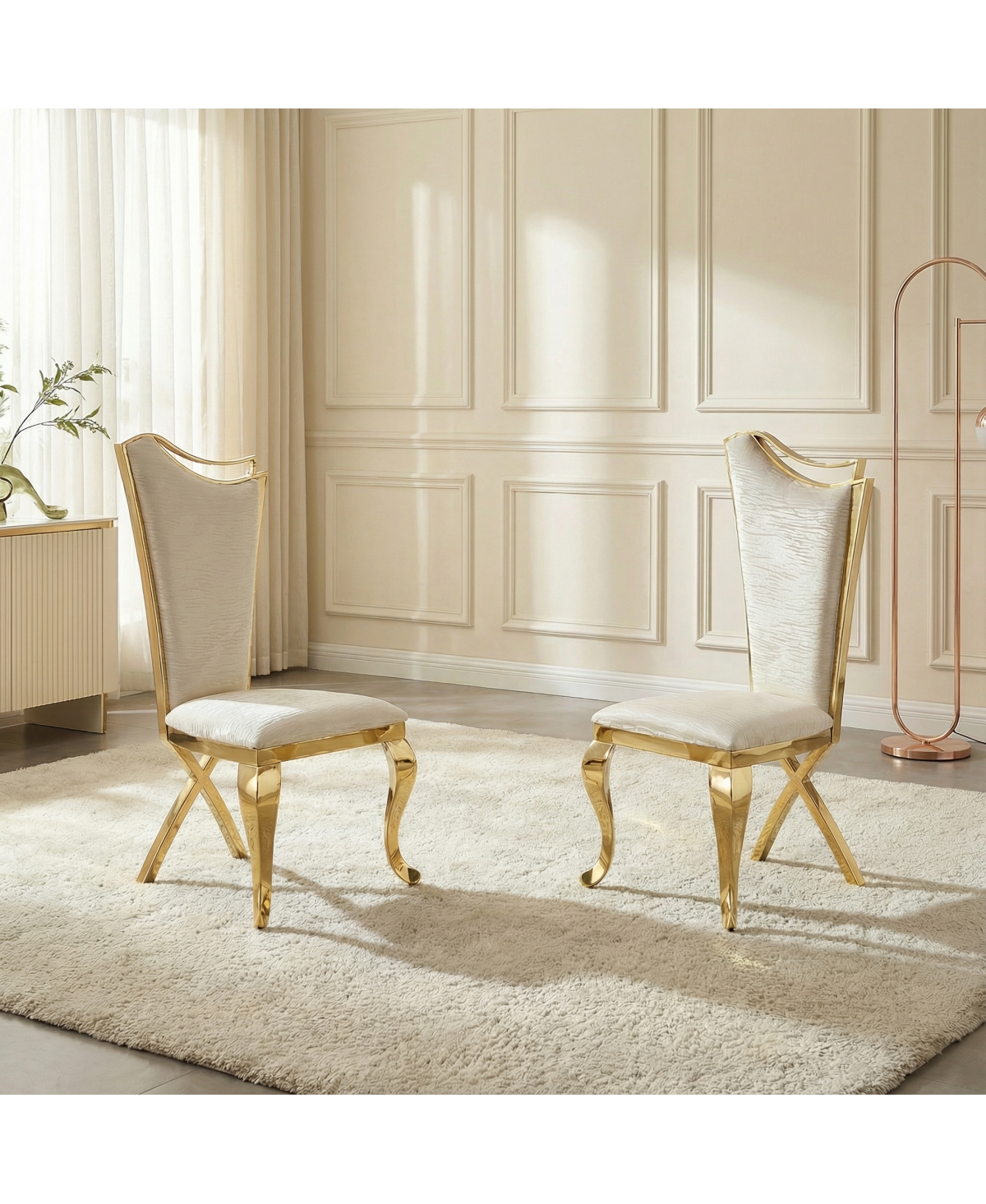 Click here for Streamdale Furniture Gorgeous Streamlined white Pu... prices