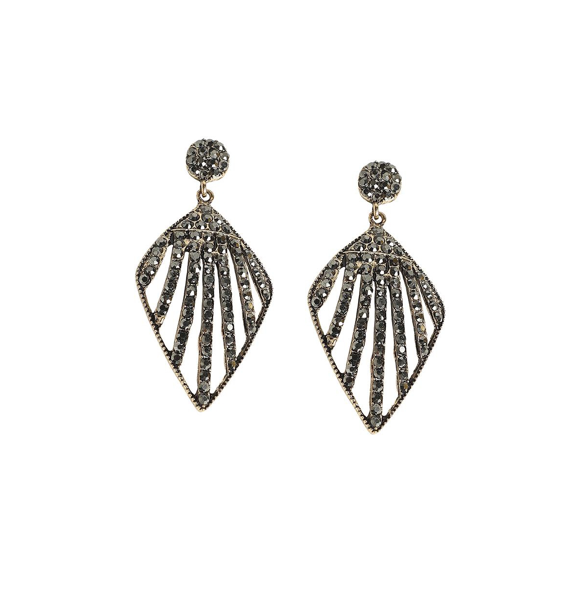 Click here for Sohi Stardust Drift Drop Earrings - Silver prices