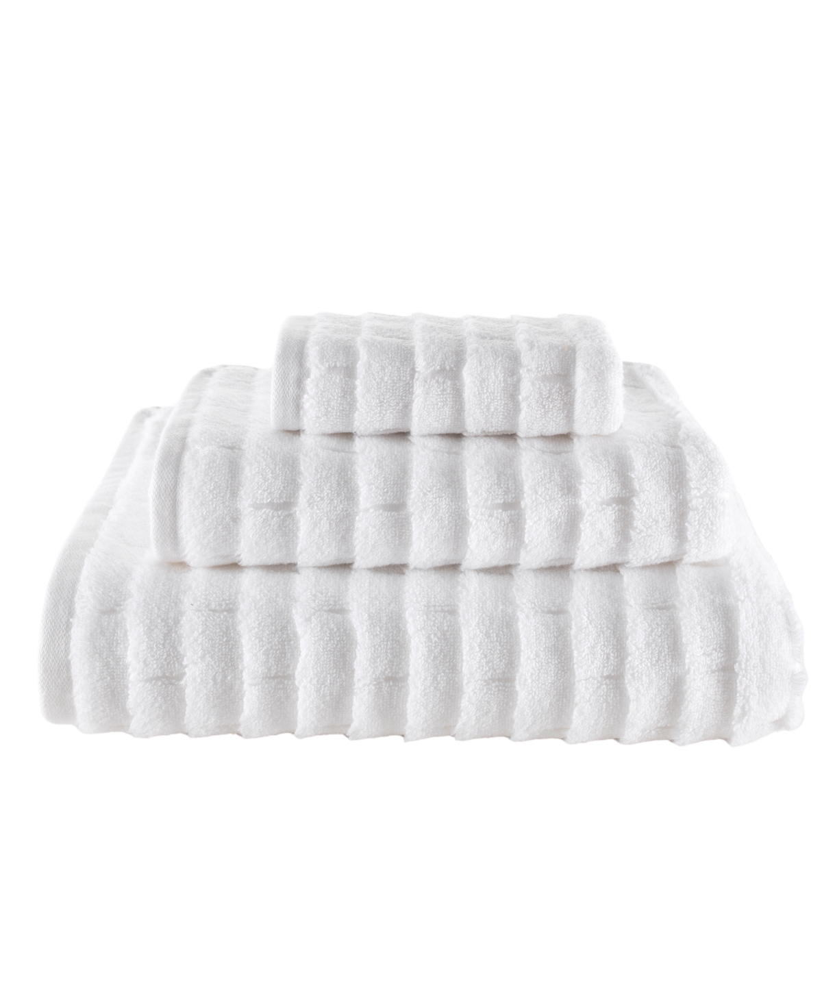 Click here for Talesma Subway Tile Textured Cotton 3-Pc. Bath Tow... prices