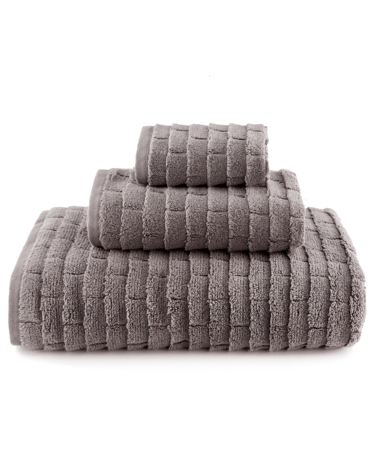 Click here for Talesma Subway Tile Textured Cotton 3-Pc. Bath Tow... prices