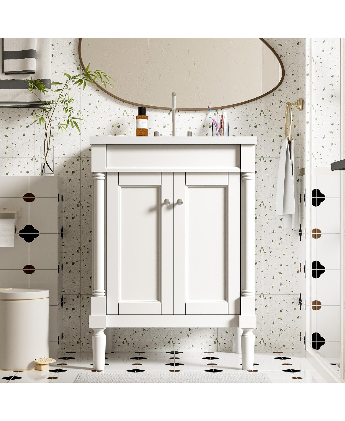 Click here for Sillysis 24" Bathroom Vanity with Ceramic Sin... prices