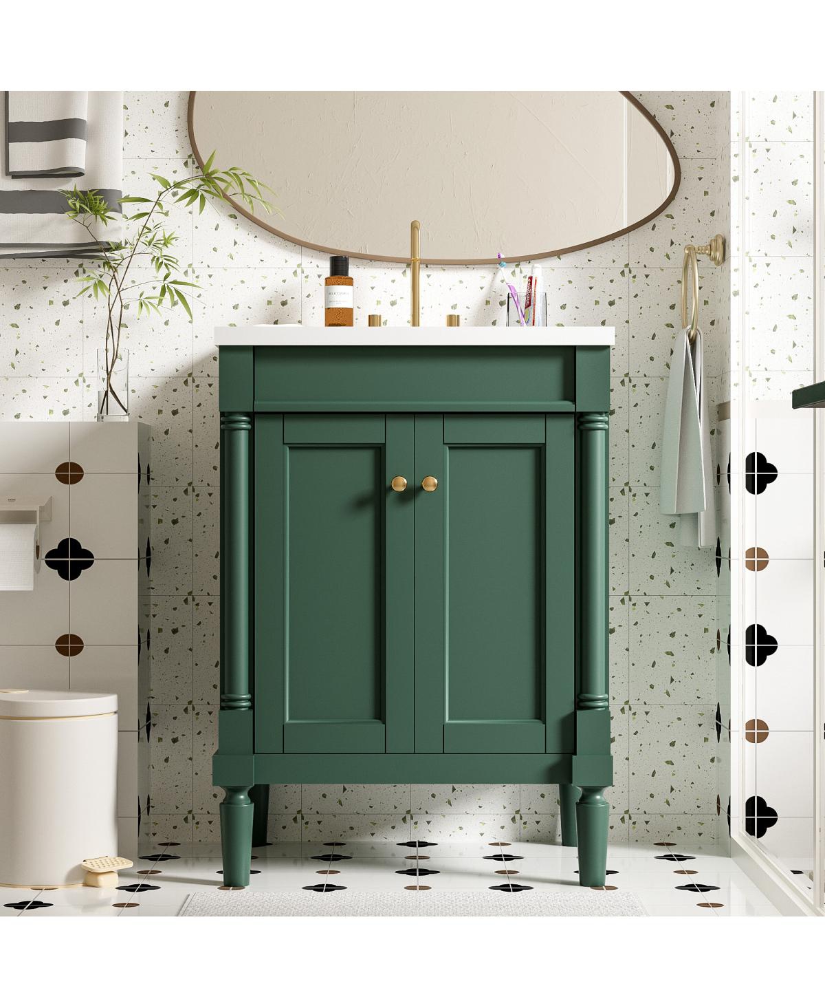 Click here for Sillysis 24" Bathroom Vanity with Ceramic Sin... prices