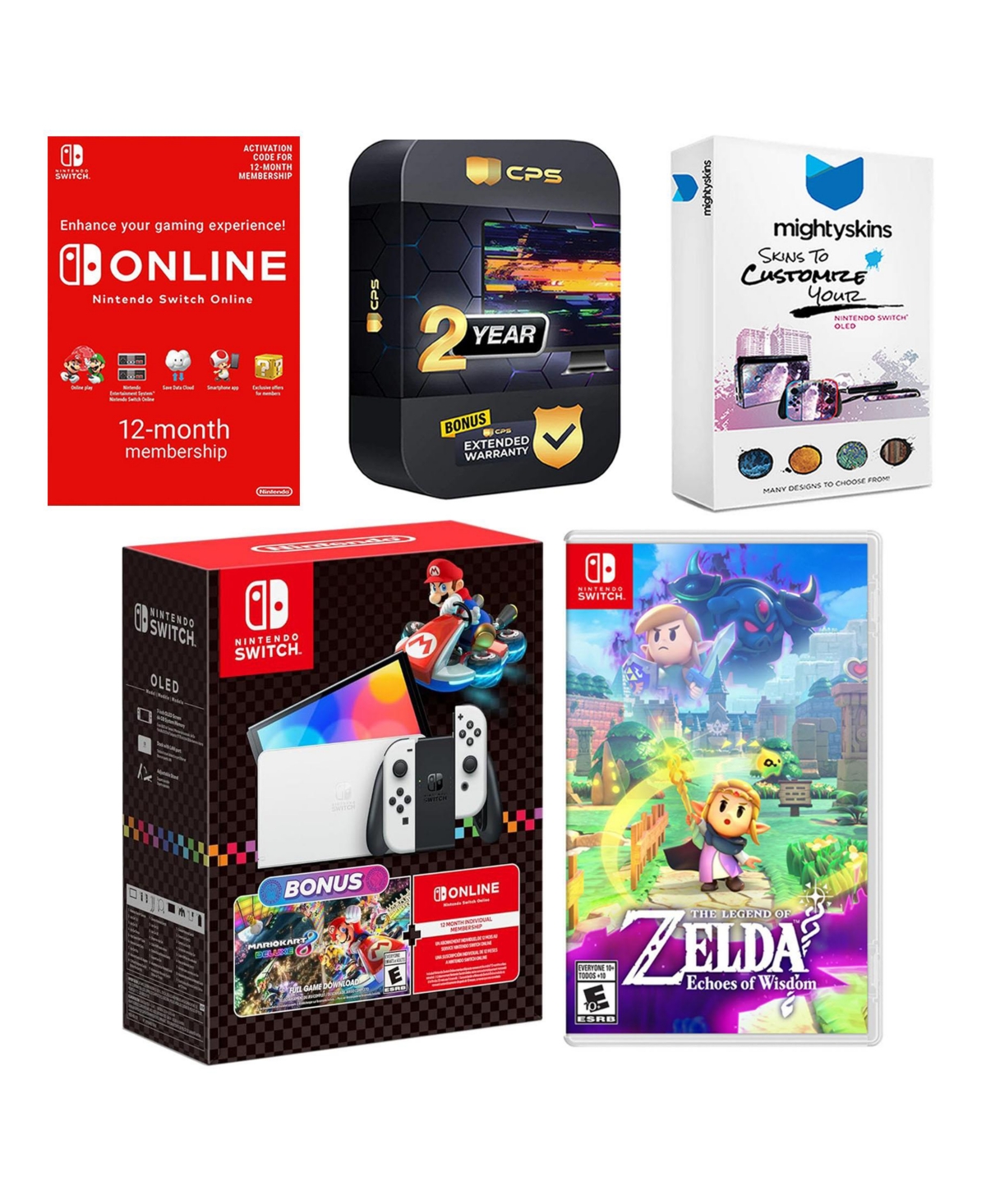 Click here for Nintendo Switch Oled Mario Kart 8 Bundle with Zeld... prices
