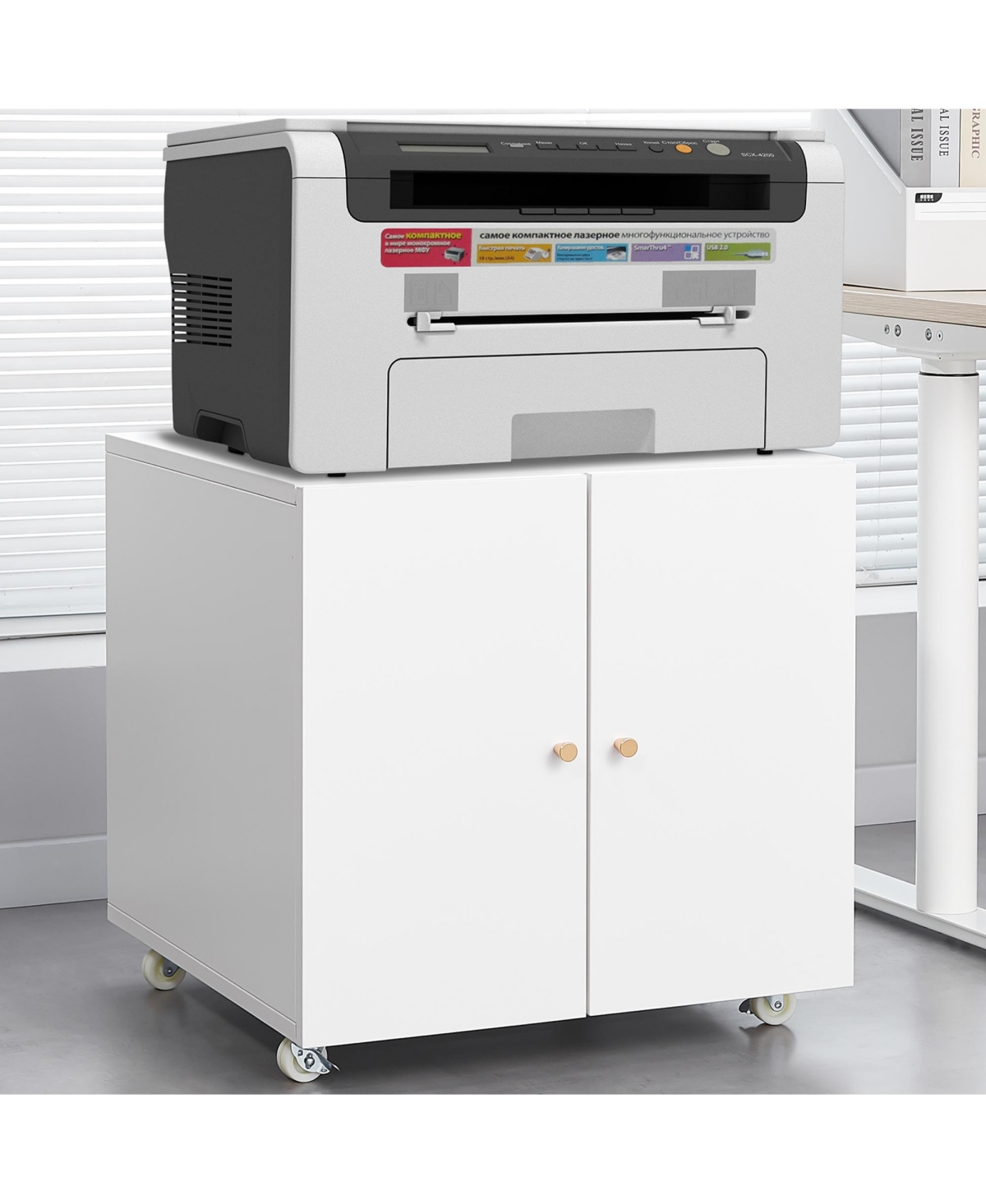 Click here for Rainsken File Cabinet on Wheels  Mobile Metal Prin... prices