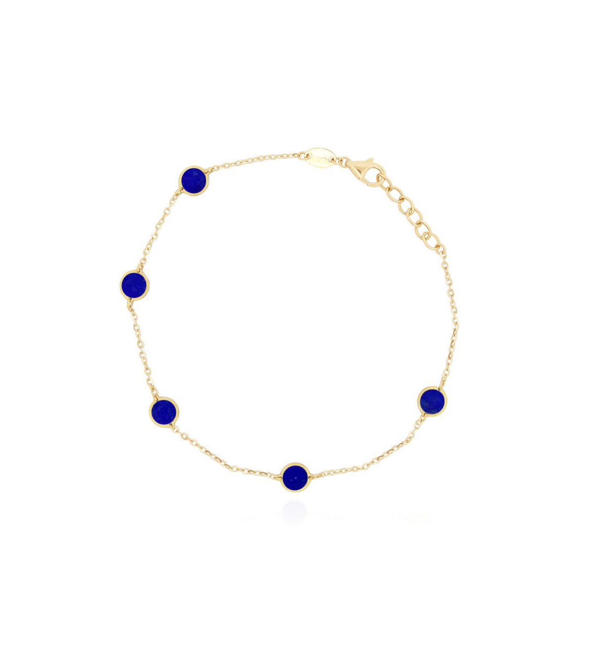 Click here for The Lovery Lapis Bubble Chain Bracelet - Lapis prices