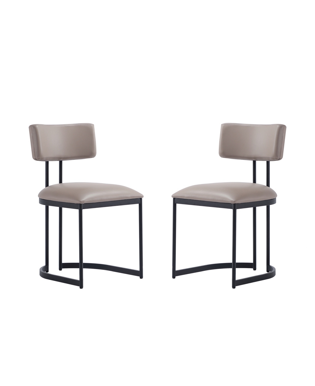 Click here for uno 33.1 Faux Leather Upholstered Dining Side Chai... prices