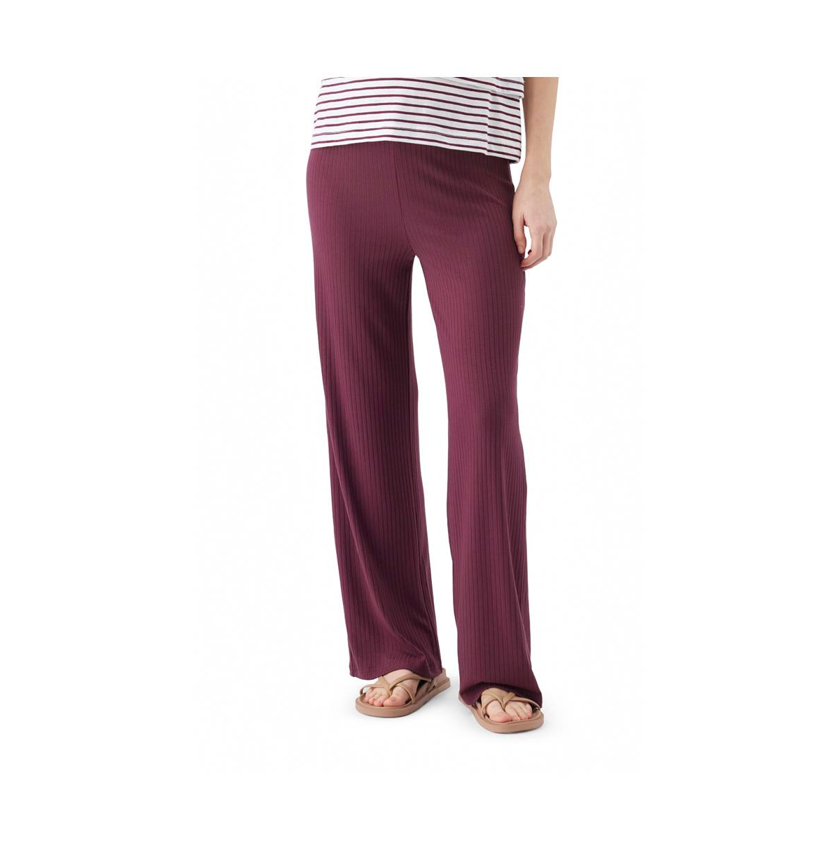 Click here for Ripe Maternity Womens Maternity Cindy Rib Pant - M... prices