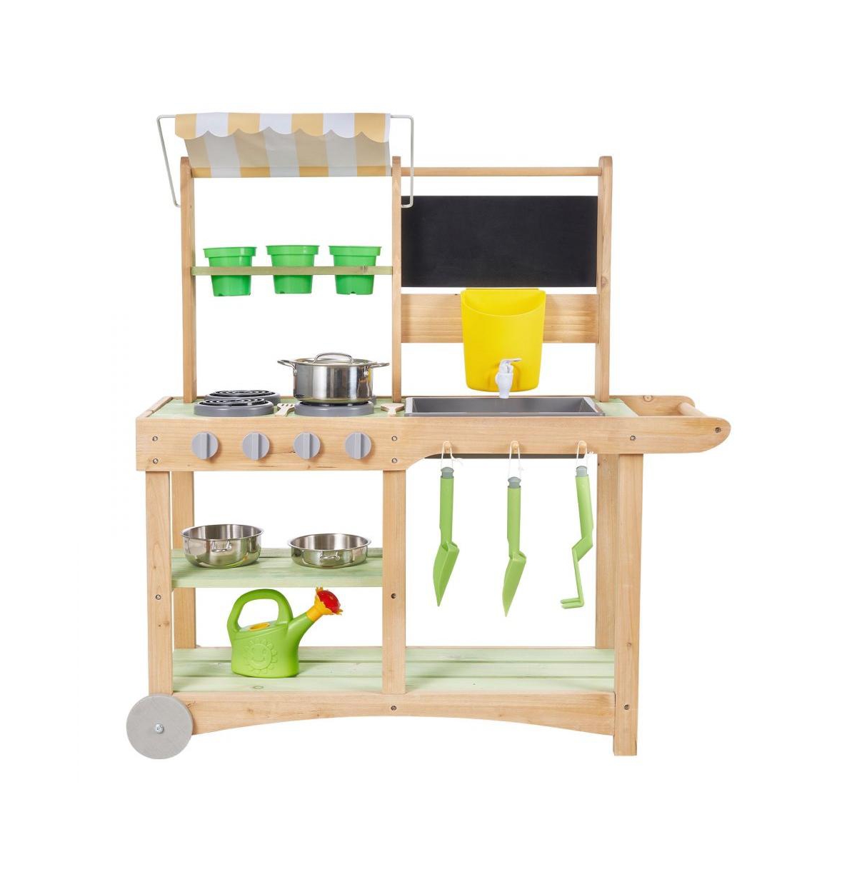 Click here for Slickblue Kids Outdoor Mud Kitchen Playset with Si... prices