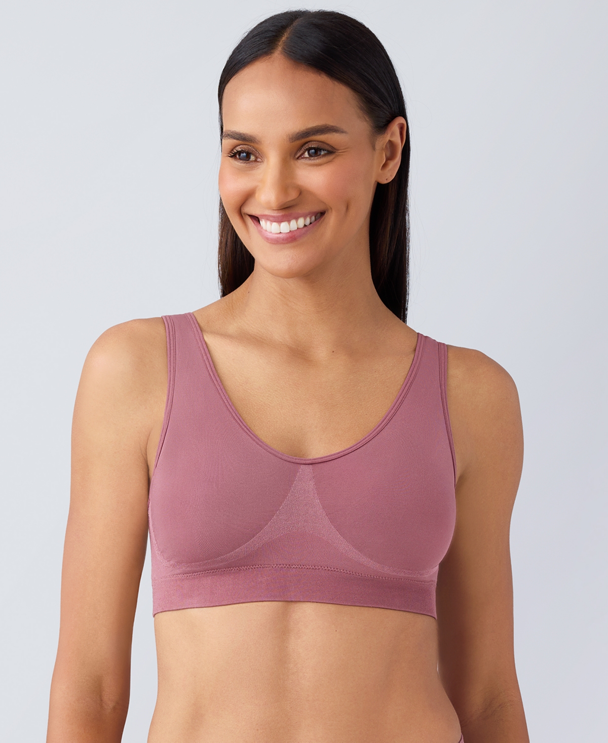 Click here for Wacoal B-Smooth Wireless Bra 835275 - Rose Brown prices