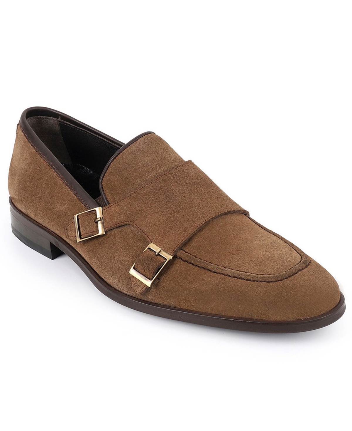 Click here for Vellapais Mens Elmaton Double Monk Loafers - Dark... prices