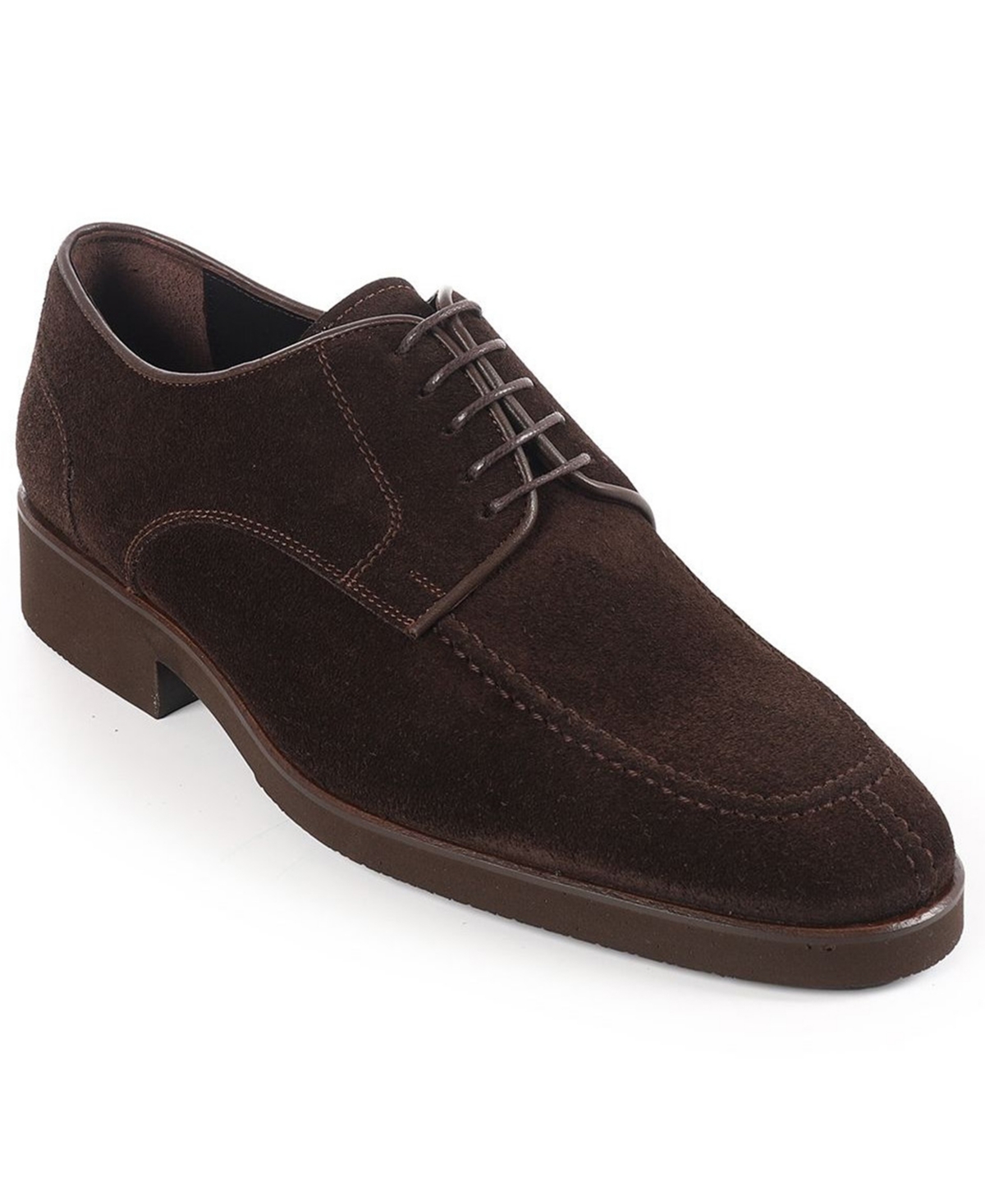 Click here for Vellapais Mens Lace-Up Classic Derby Shoes - Dark... prices