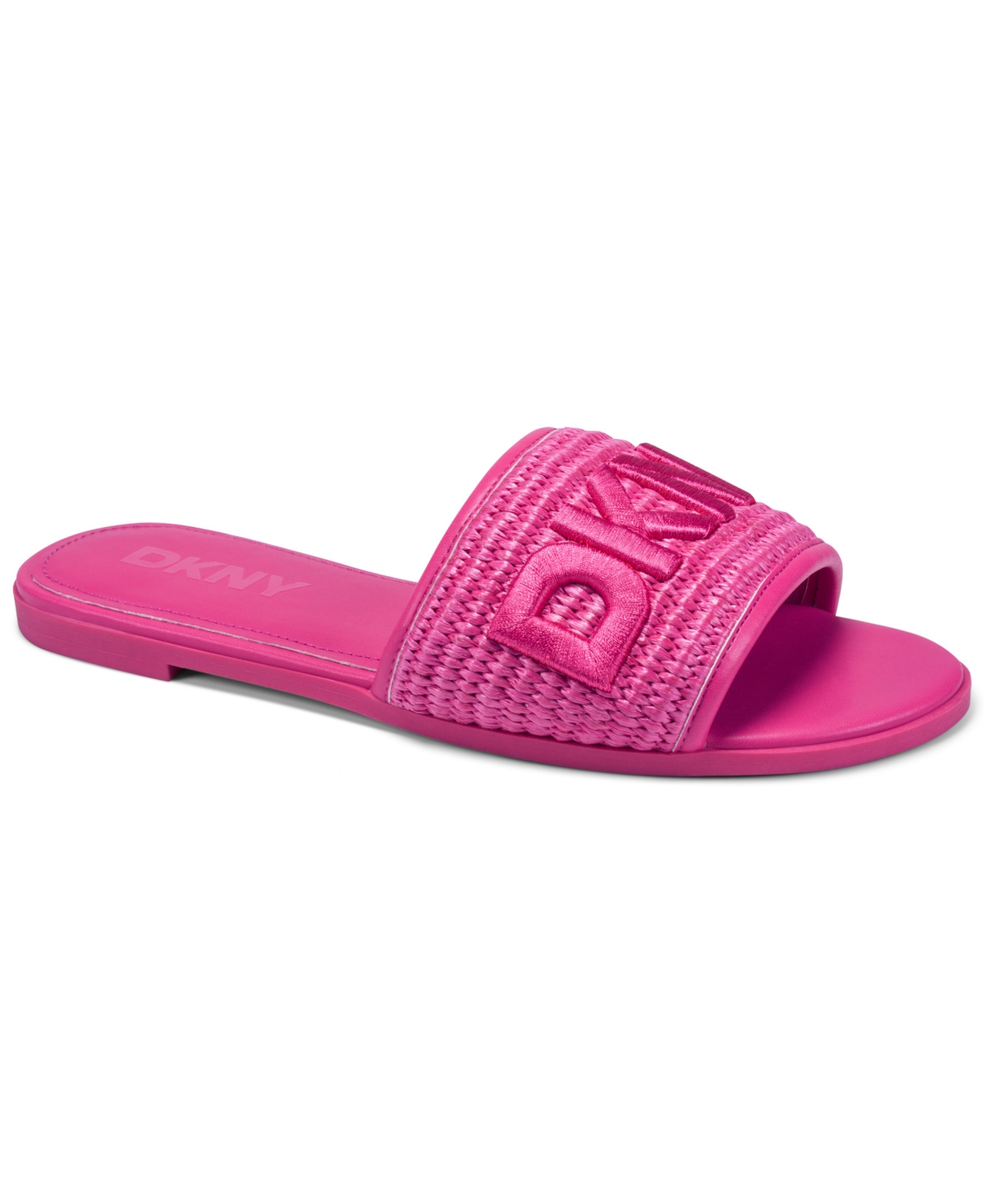 Click here for Dkny Womens Winslet Slide Flat Sandals - Hot Pink prices