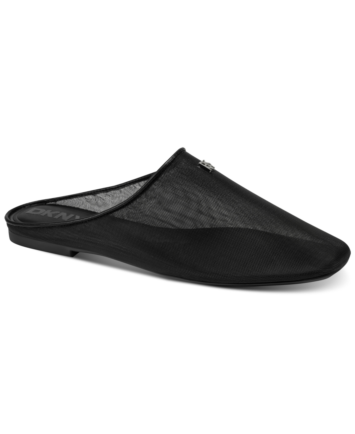 Click here for Dkny Womens Delmar Slip-On Mule Flats - Black prices