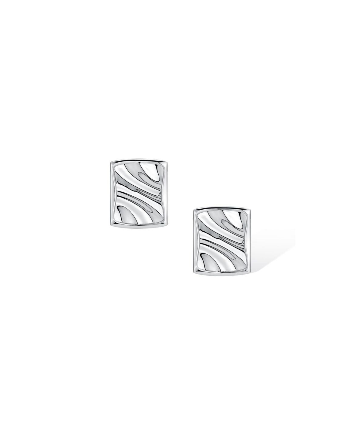 Click here for Retro Chic Tidal Glow Earrings - Silver prices