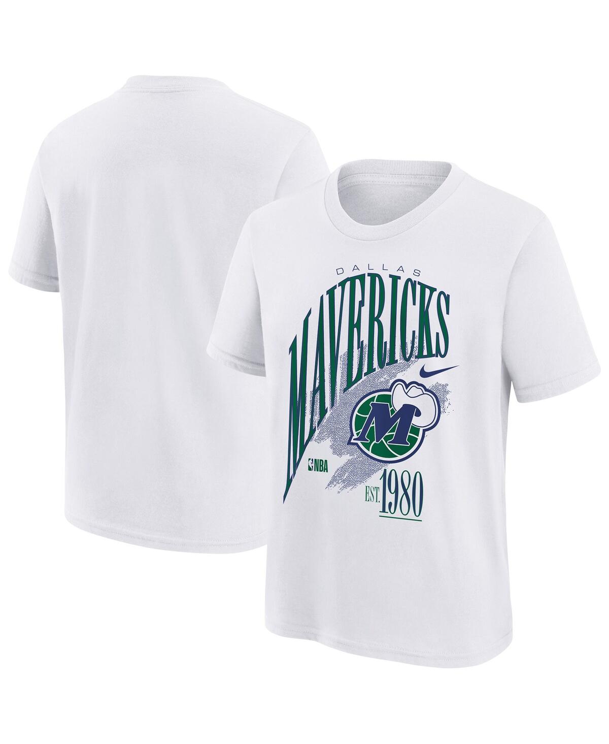 Click here for Nike Big Boys and Girls White Dallas Mavericks Har... prices