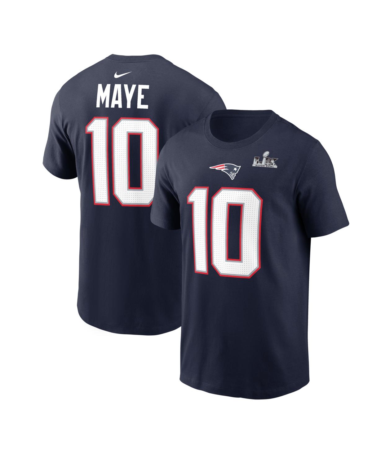 Click here for Nike Mens Drake Maye Navy New England Patriots Sup... prices