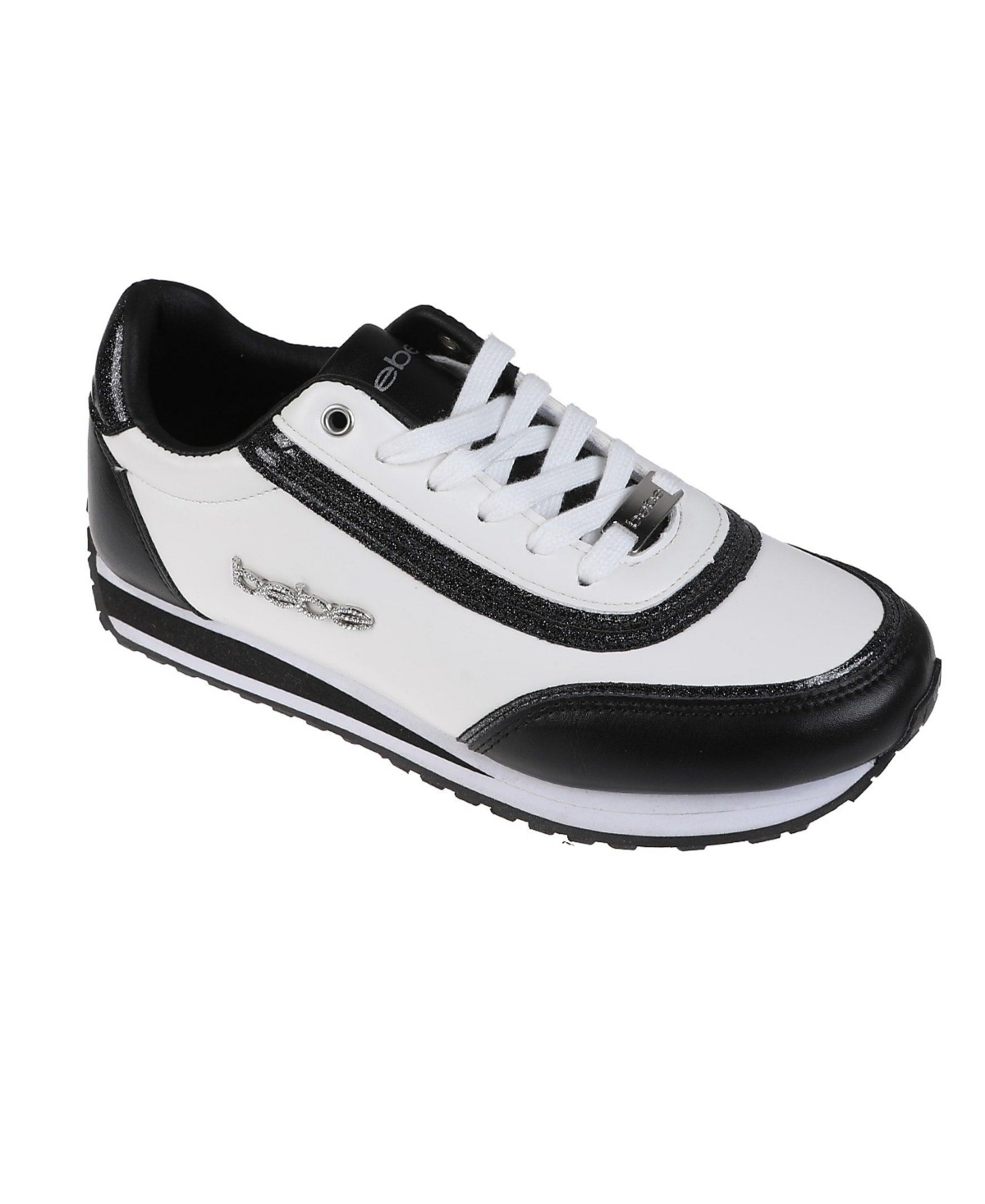 Click here for bebe Womens Versatile and Comfortable Sneaker - Bl... prices