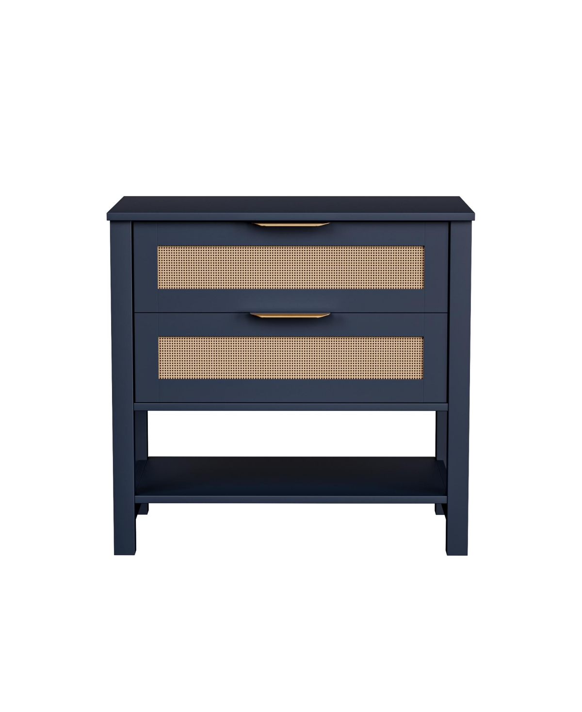 Click here for Rainsken Rattan Nightstand - Bedside Table with 2... prices