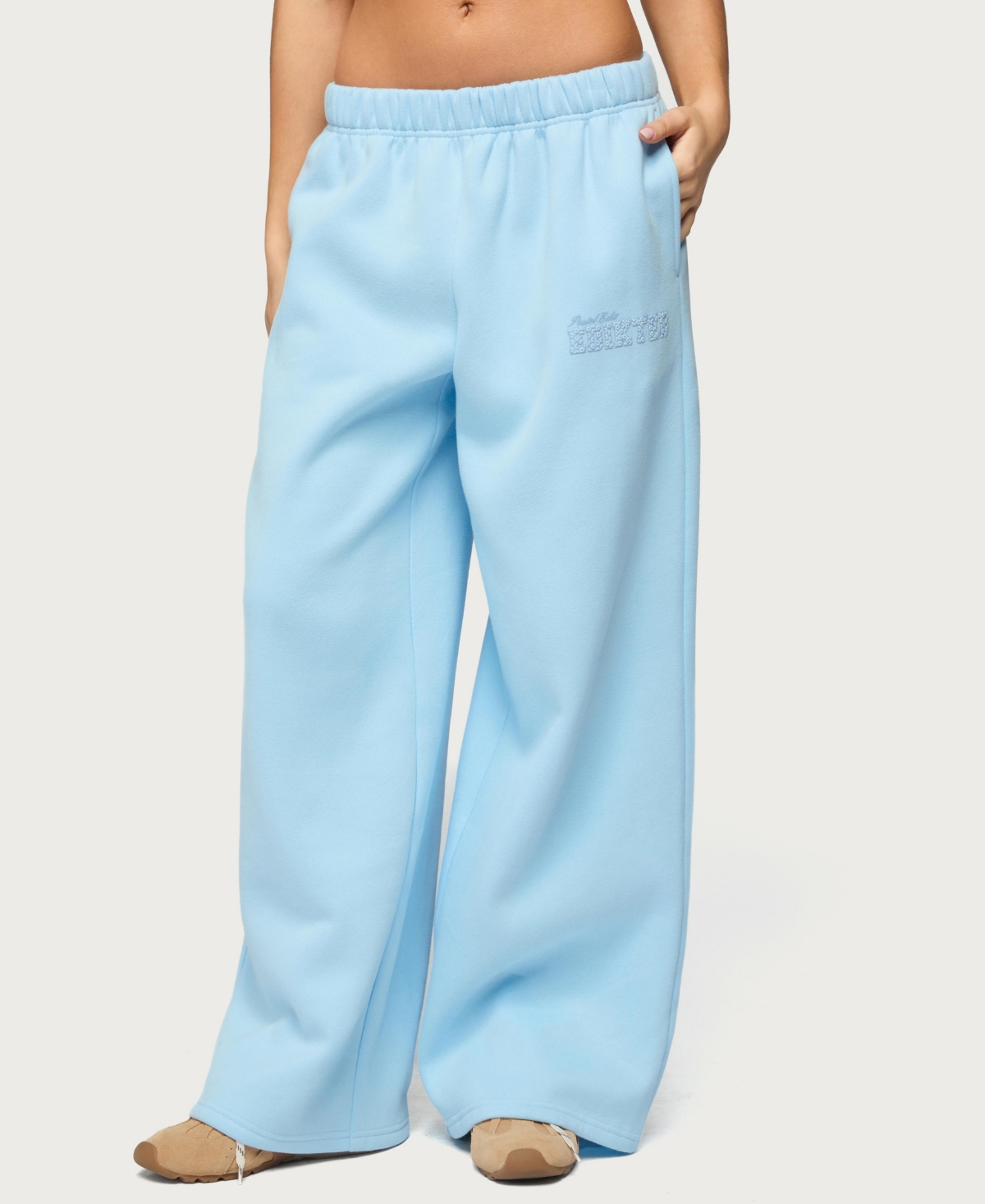 Click here for Edikted Womens Pastel Edit Sweatpants - Light-blue prices