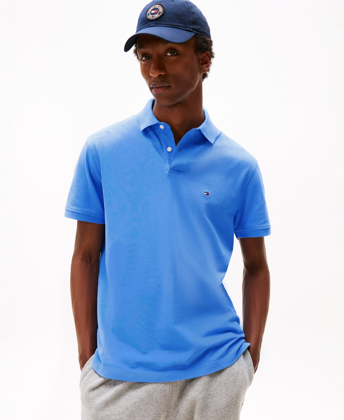 Click here for Tommy Hilfiger Mens Cotton Classic Fit 1985 Polo -... prices