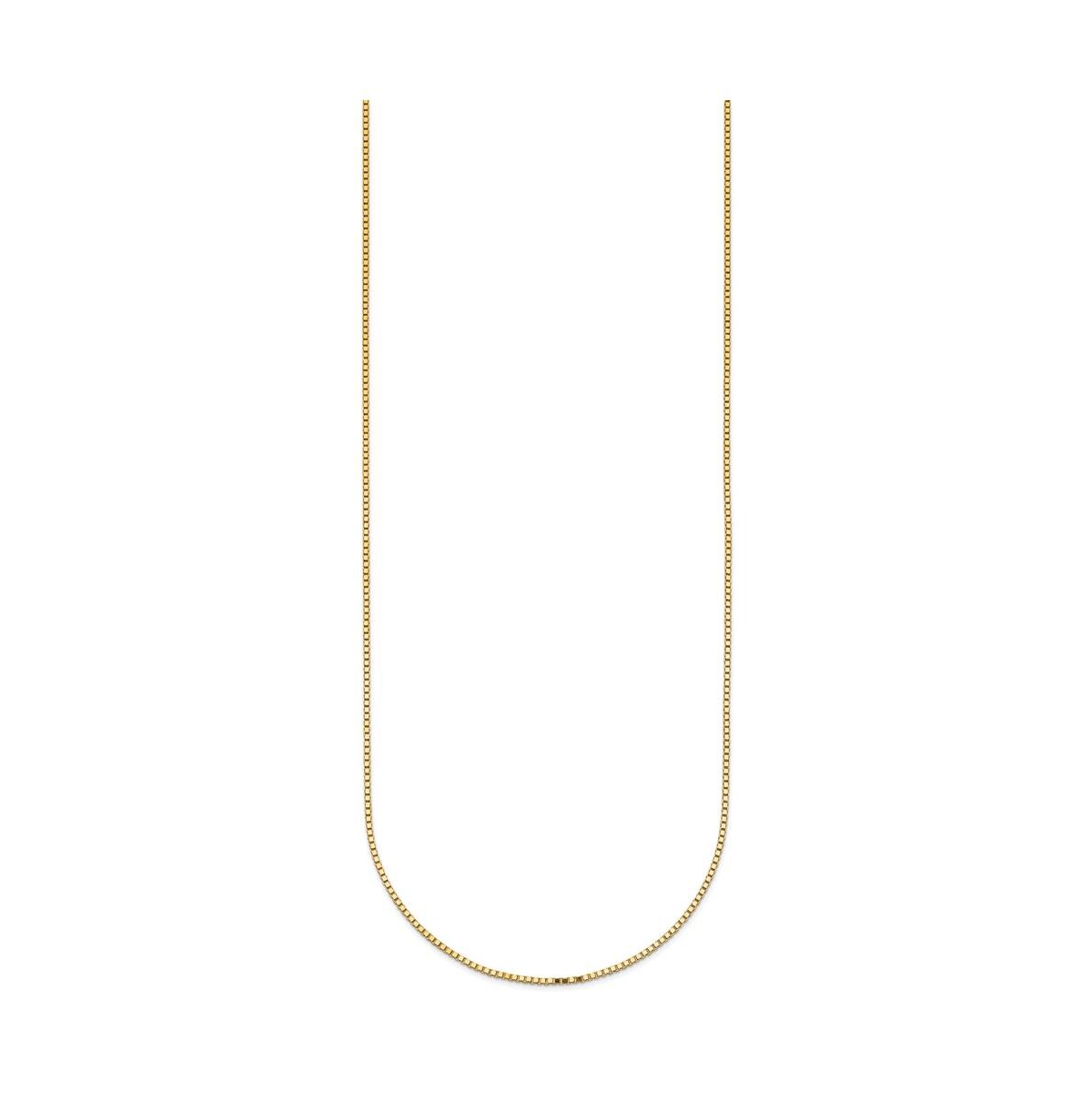 Click here for Curata Jewelry Solid Classic Box Chain Necklace prices