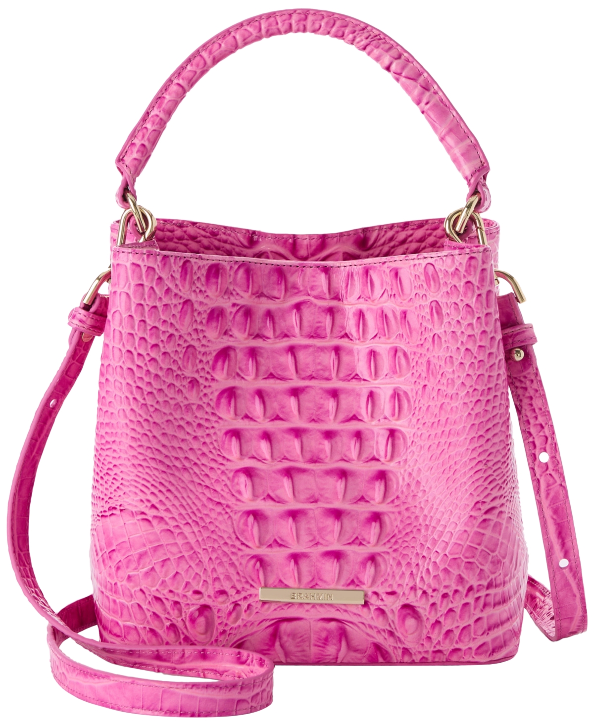 Click here for Brahmin Amelia Mini Crossbody Bag - Candy Pink prices