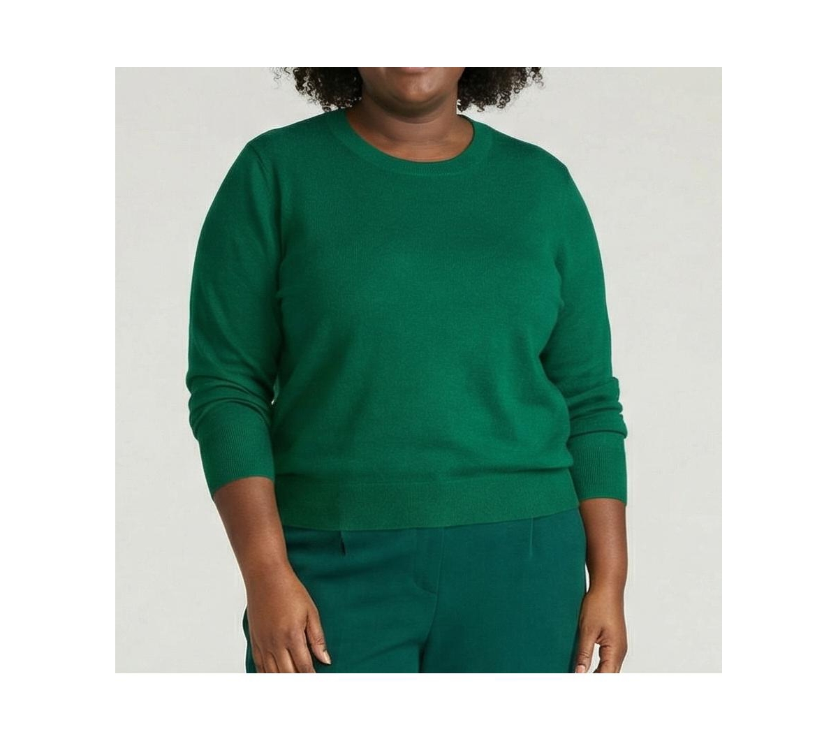 Click here for Universal Standard Plus Size Fine Knit Crew Sweate... prices
