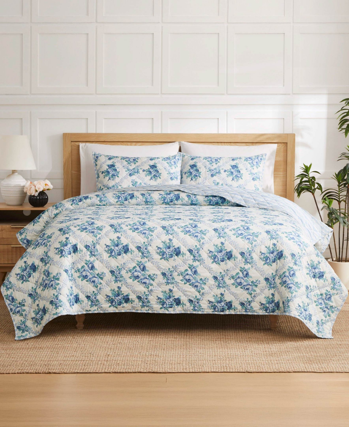 Click here for Jessica Simpson Floral Braelyn 3-Pc. Quilt Set  Fu... prices