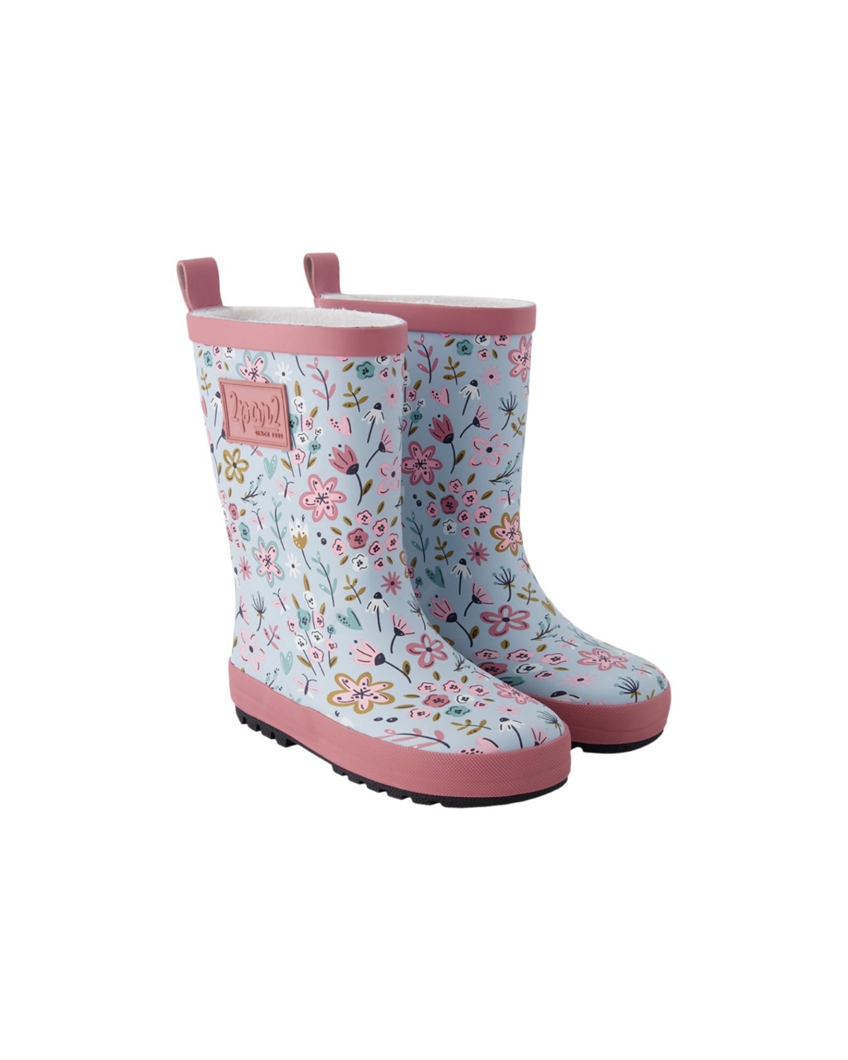 Click here for Deux par Deux Girl Rain Boots in Rubber Mini Flowe... prices