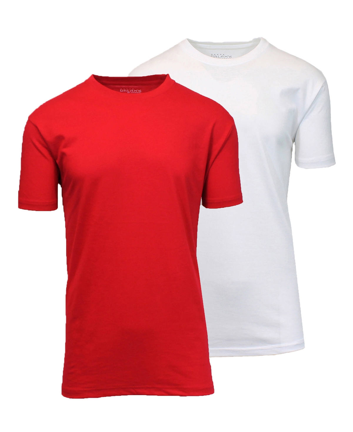 Click here for Blue Ice Mens Crewneck Solid T-Shirt  2-Pack - Red... prices