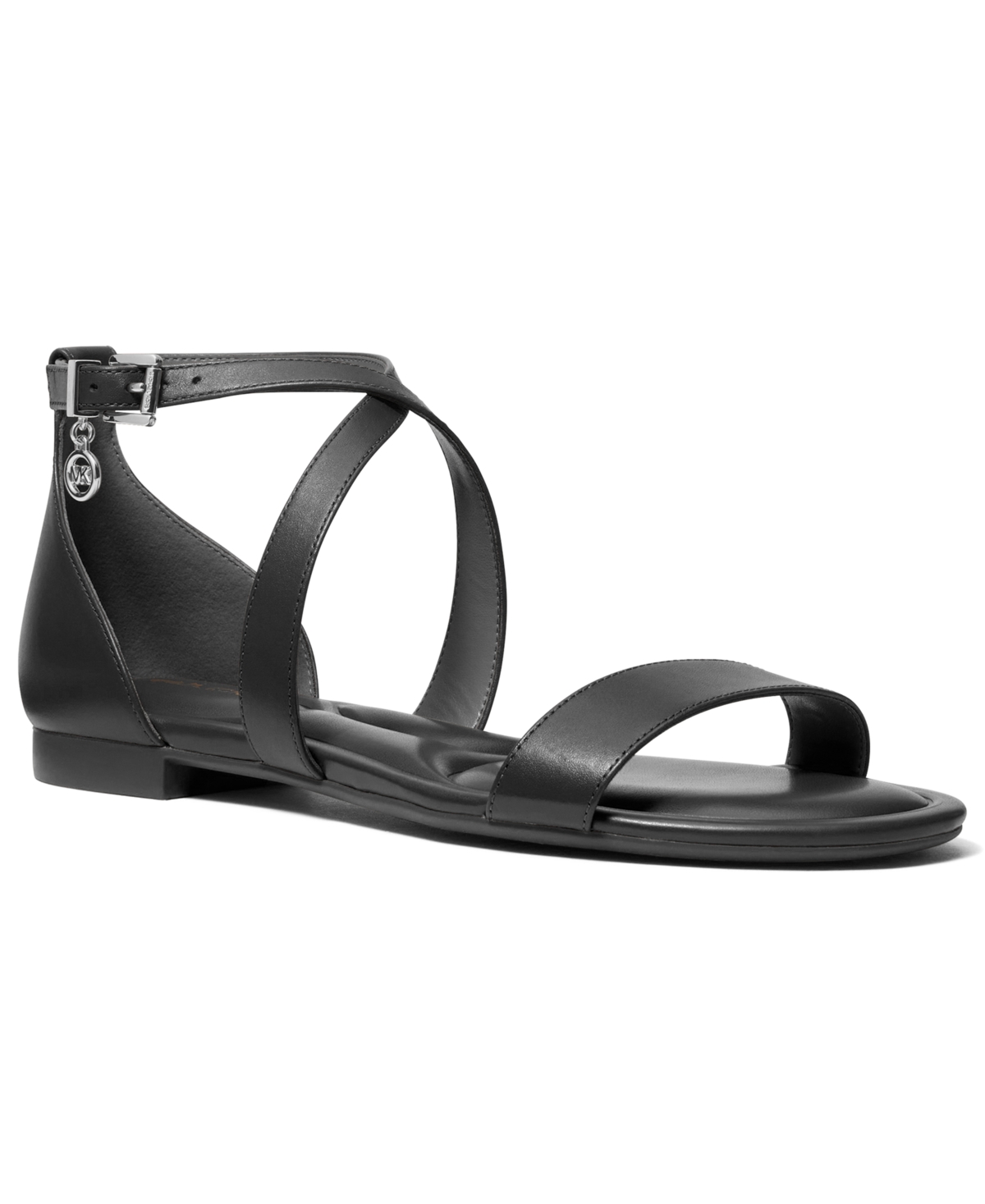 Click here for Michael Kors Womens Alexa Flex Buckle Flat Sandals... prices
