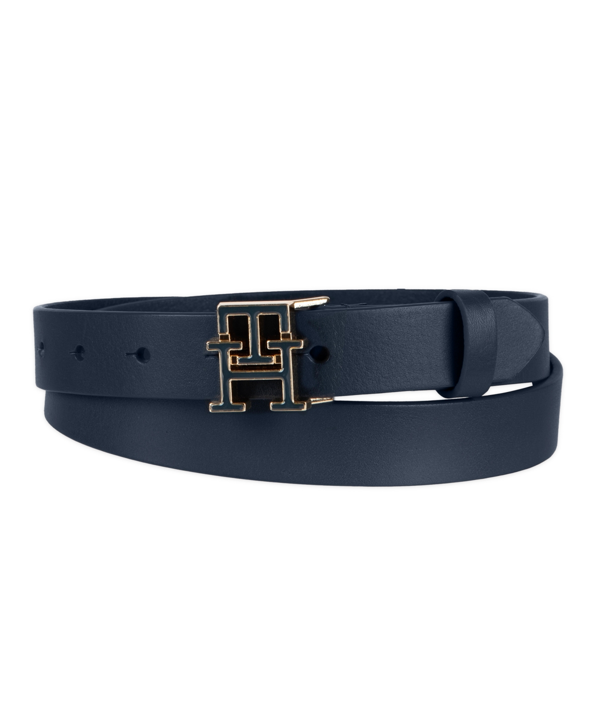 Click here for Tommy Hilfiger Womens Enamel Monogram Buckle Casua... prices