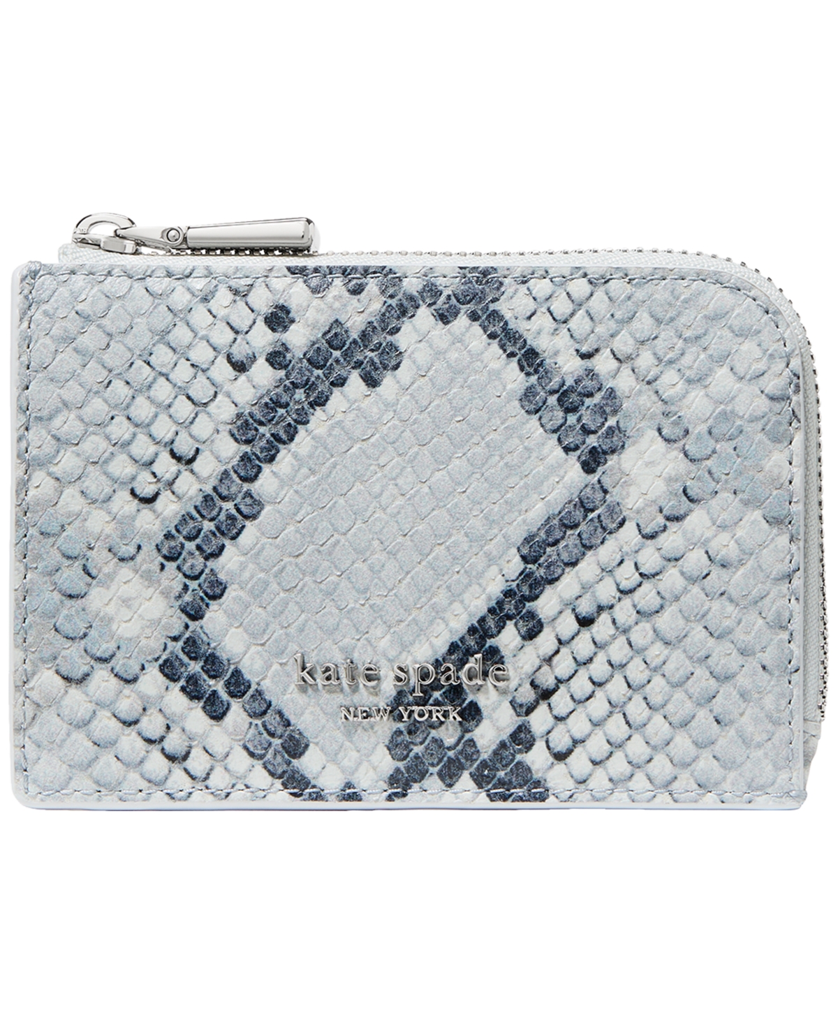 Click here for kate spade new york Snake Embossed Zip Card Case -... prices