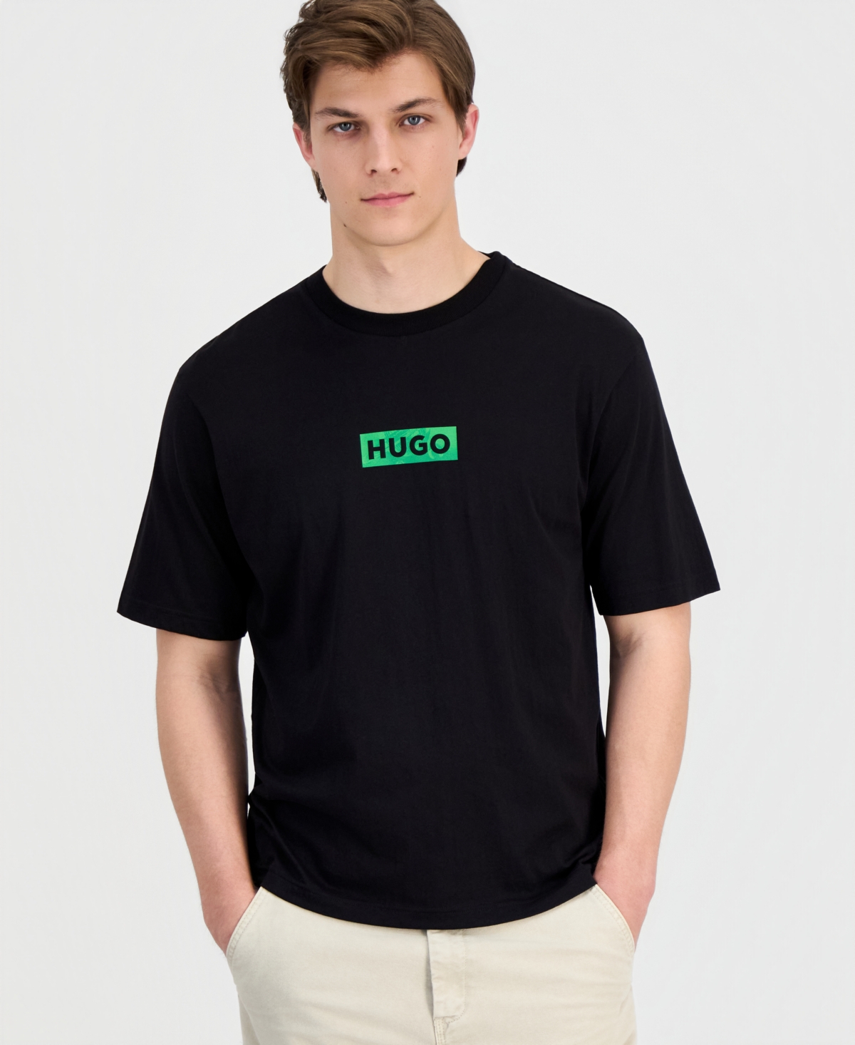 Click here for Hugo Boss Mens Nufotee Logo T-Shirt - black prices