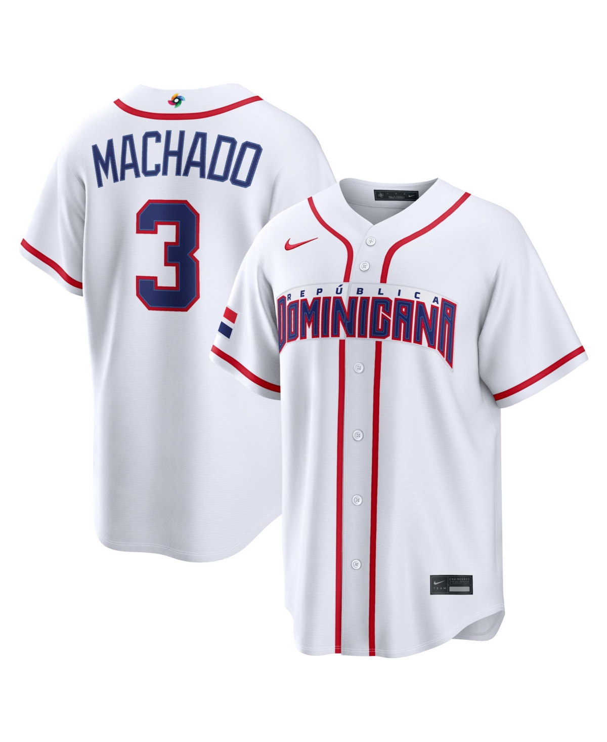 Click here for Nike Mens Manny Machado White 2026 World Baseball... prices