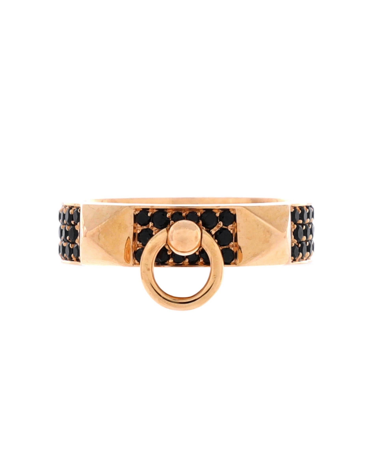 Click here for Pre-Owned Hermes Collier de Chien Ring - 18k rose... prices