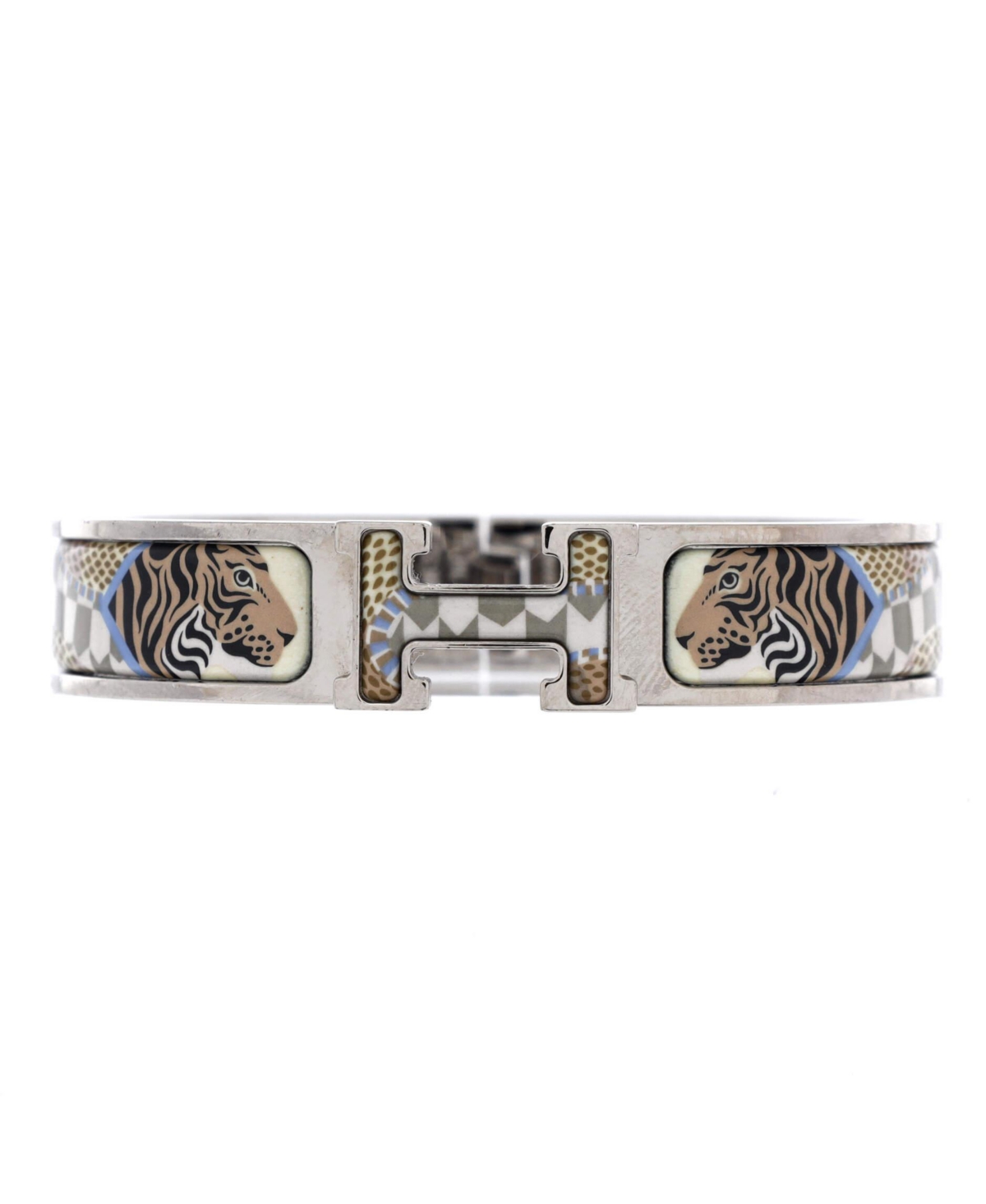 Click here for Pre-Owned HERMES Clic H Bracelet - Enamel prices