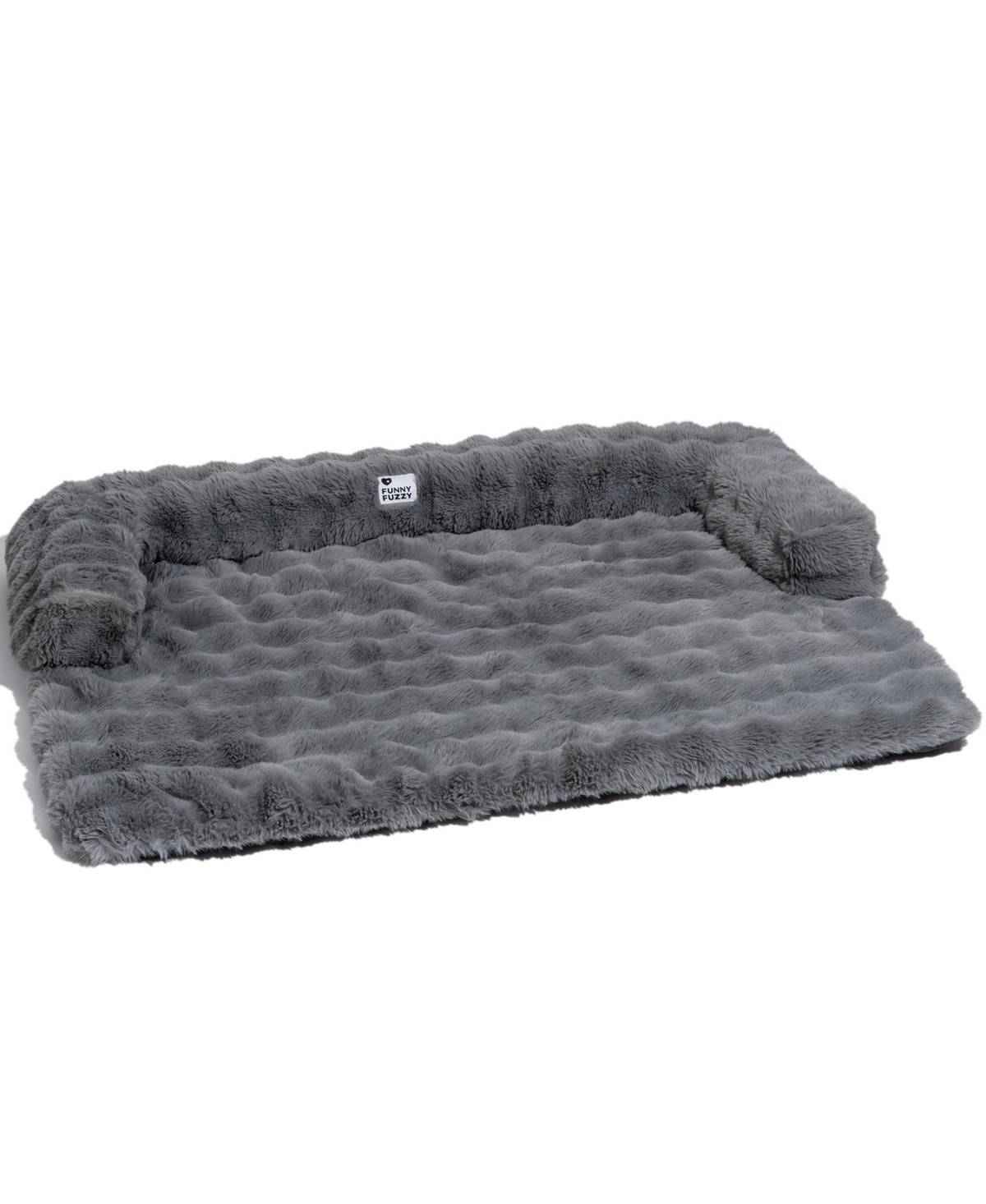 Click here for FunnyFuzzy Cozy Fluffy Sofa Seat - Grey prices