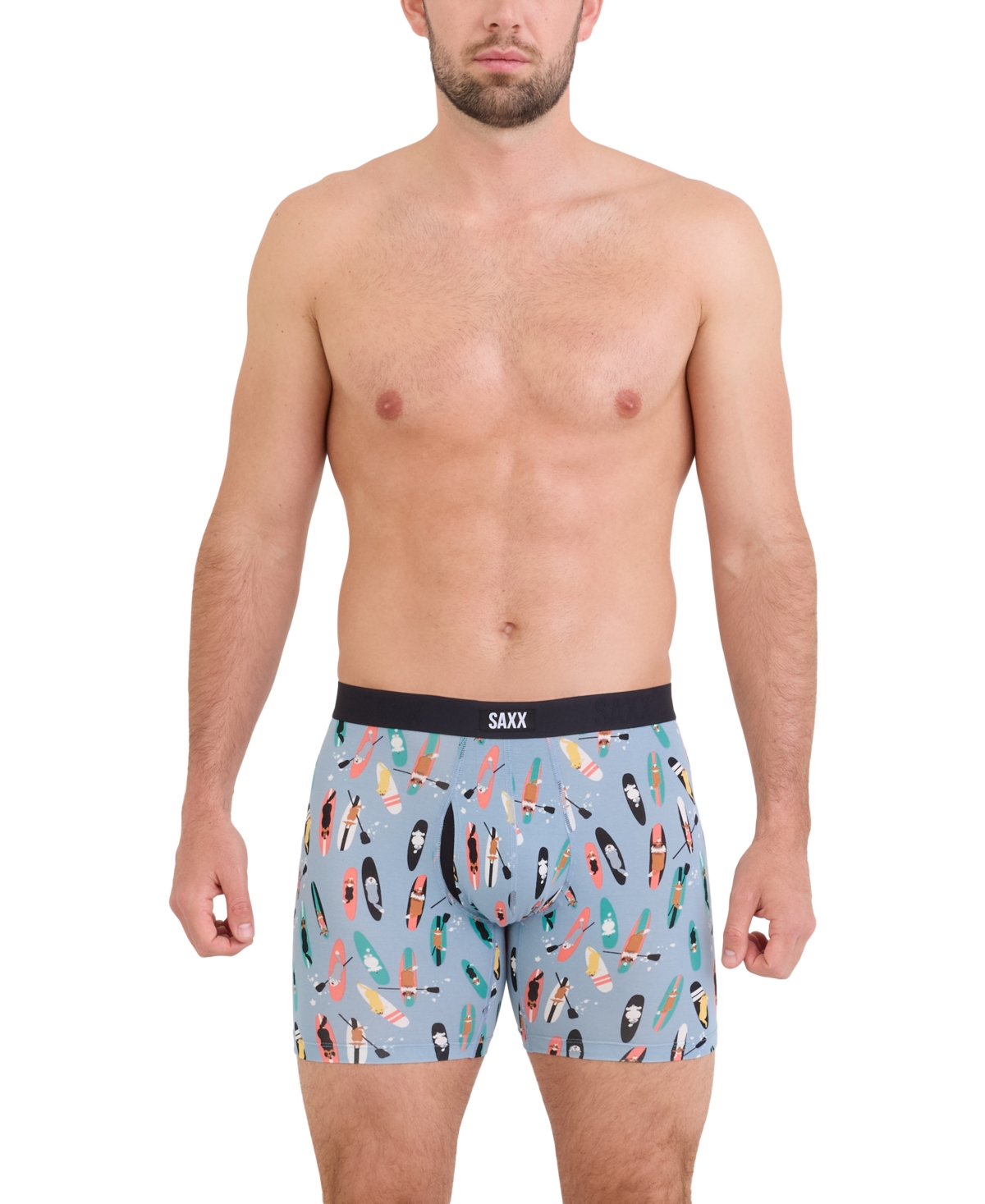 Click here for Saxx Mens Vibe Xtra Soft Comfort Boxer Brief - Ash... prices