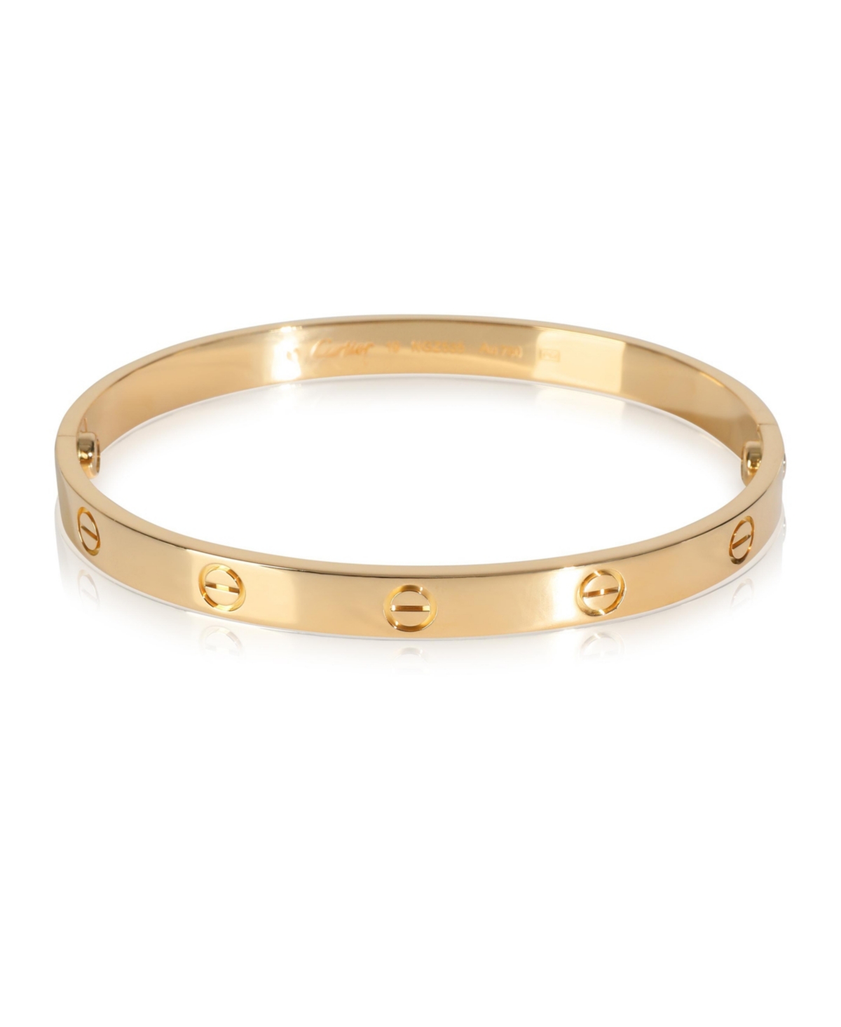 Click here for Pre-Owned Cartier Gold Love Bracelet - Gold prices