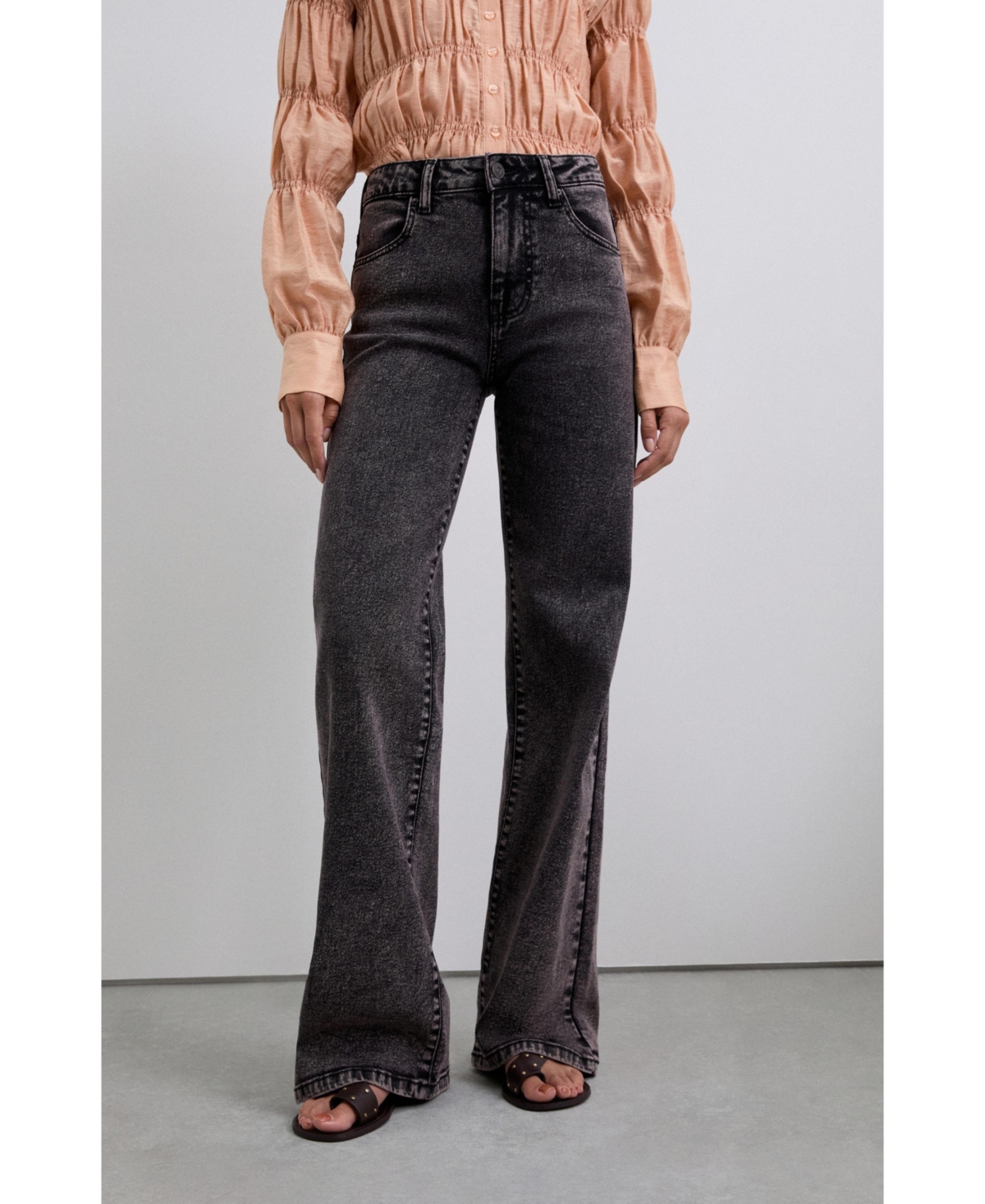 Click here for Scalpers Womens Bootcutwash Denim Pant - Dark brow... prices