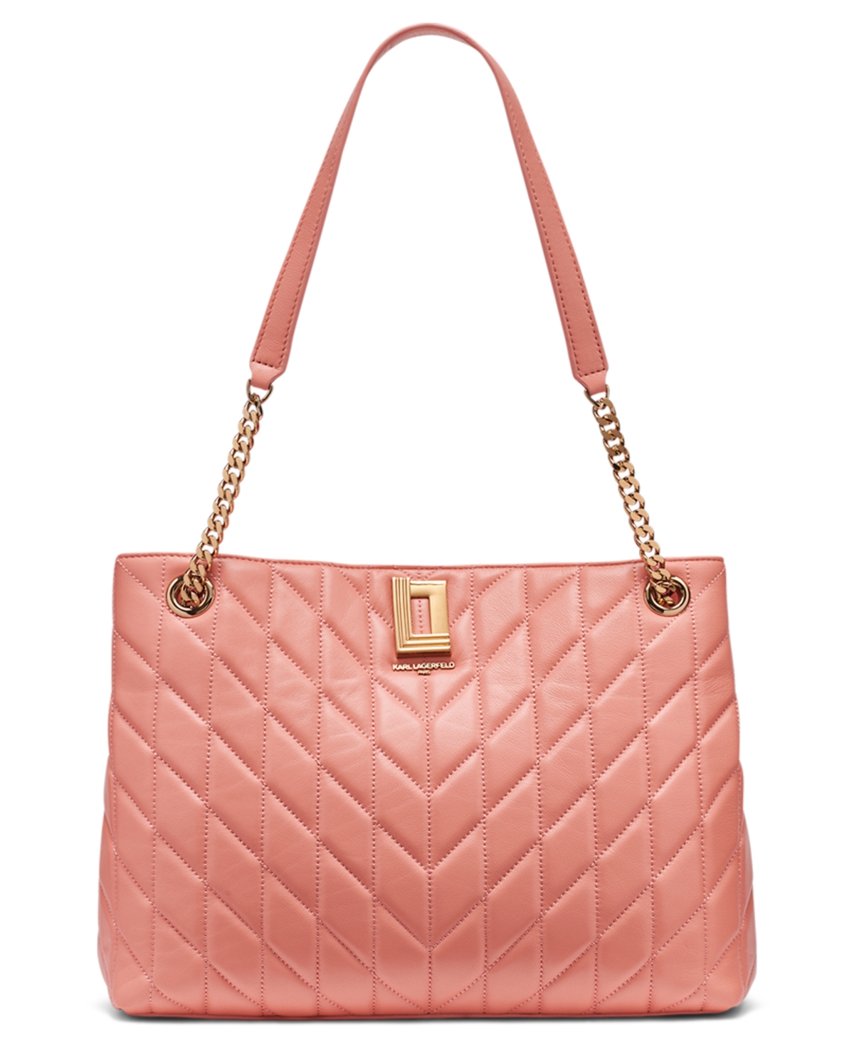 Click here for Karl Lagerfeld Paris Lafayette Medium Tote Bag - S... prices