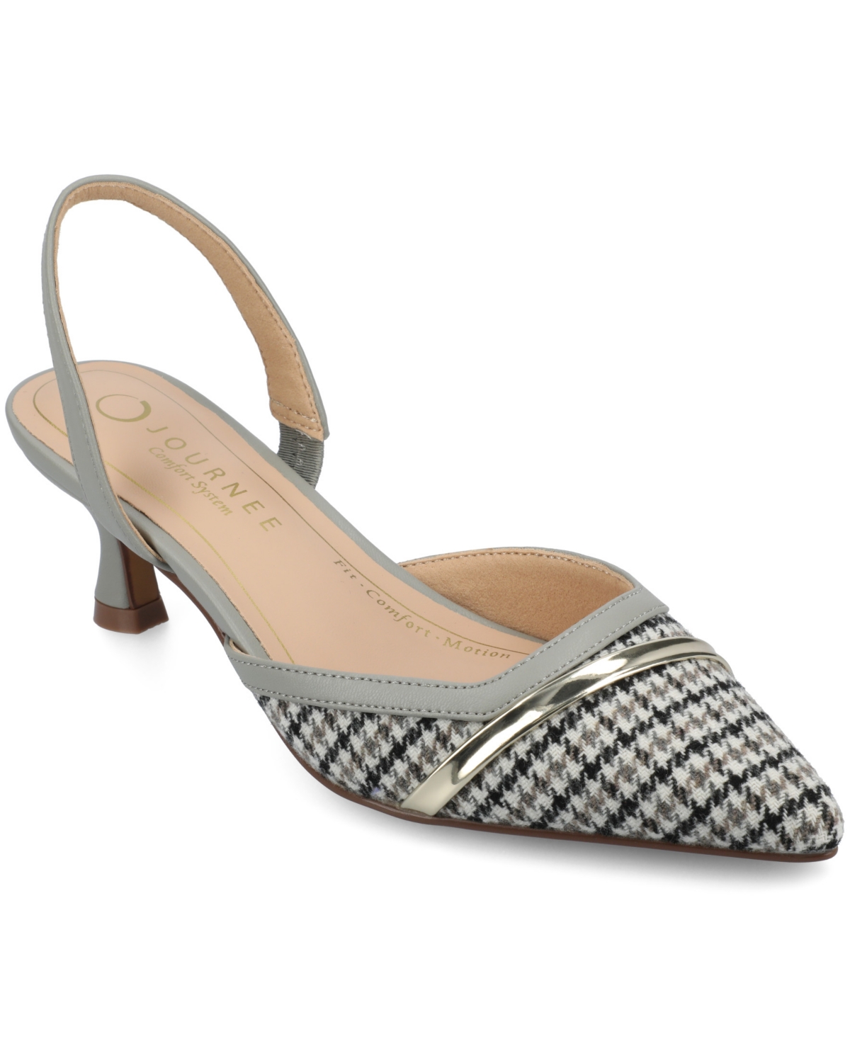 Click here for Journee Collection Womens Nellia Slingback Kitten... prices