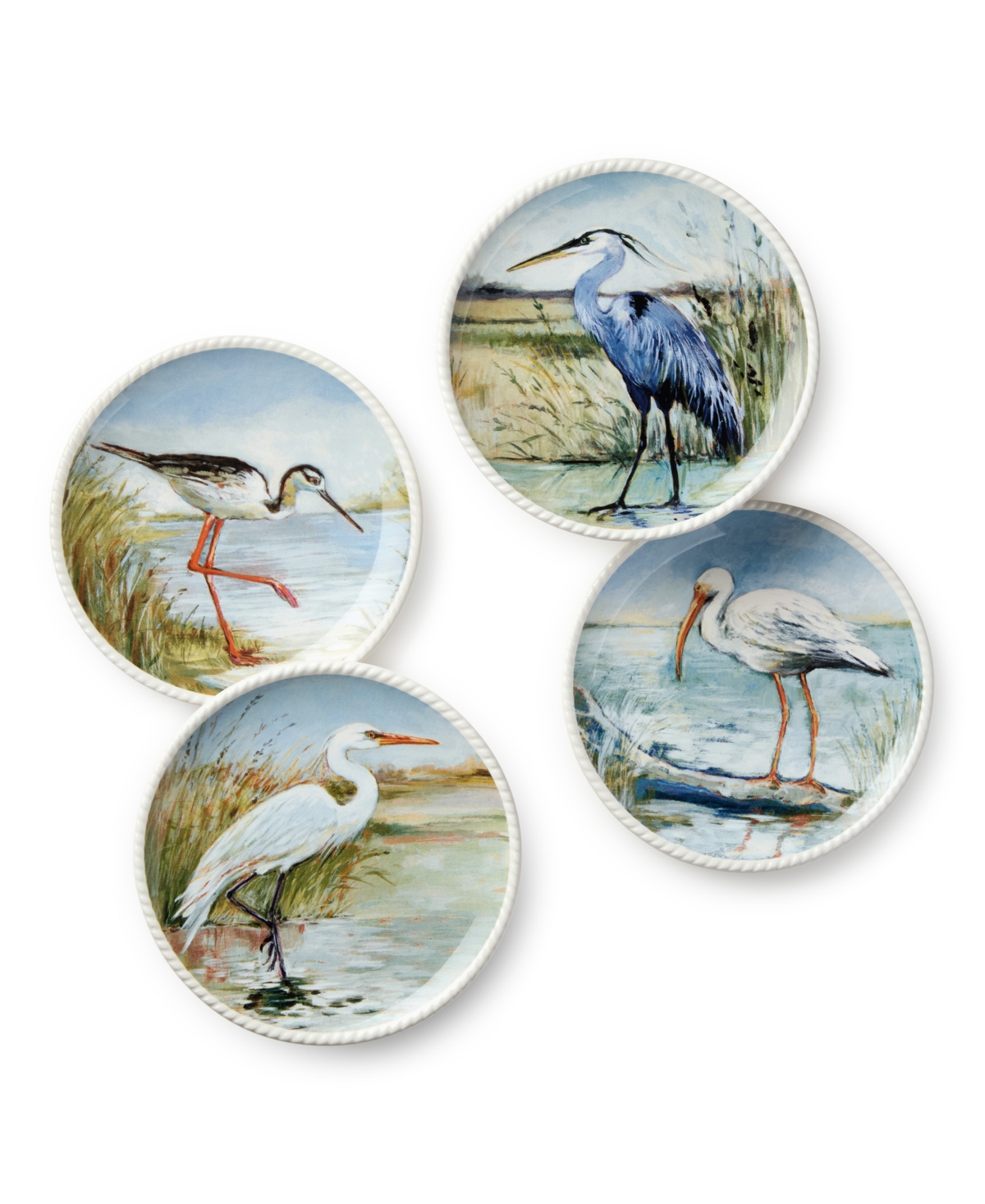 Click here for Certified International Coastal Birds Canape Plate... prices