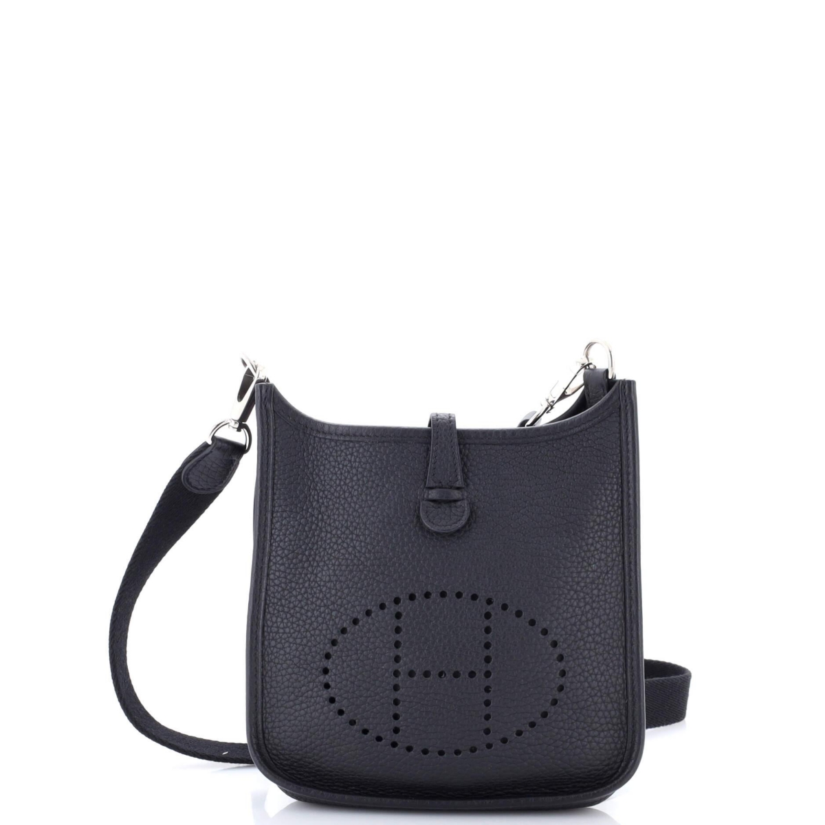 Click here for Pre-Owned HERMES Tpm Evelyne Bag Gen Iii Clemence... prices