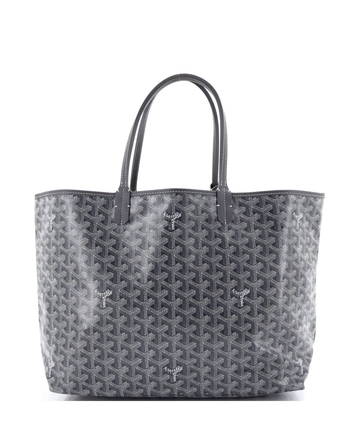 Click here for Pre-Owned Goyard Pm Saint Louis Tote Coated Canvas... prices